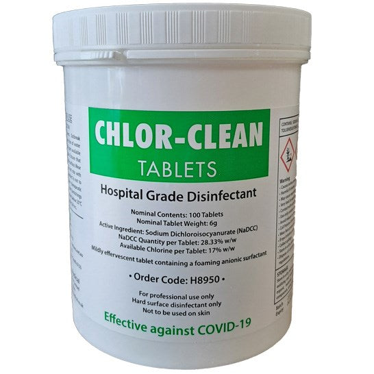 CHEMFORM CHLOR-CLEAN TABLETS 100 TABLETS | mysupply